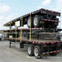China 2 Axle 13/16 Ton Heavy Duty Semi Trailers Fuwa Container Semi Trailer 40ft for sale
