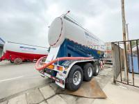 China 3 Axle Heavy Duty Semi Trailers Cement Bulk Carrier 50 CBM for sale