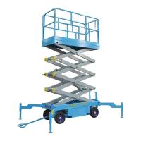 China 18-20M Hydraulic Platform lift Aerial Work Mobile Self Propelled Scissor Lift for sale