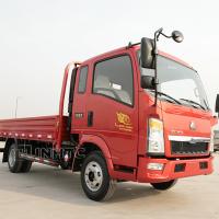 China SINOTRUK HOWO 4x2 Light Duty Commercial Trucks 2 ton 3 ton 5 Ton Flatbed Truck for sale