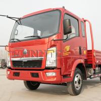 China SINOTRUK HOWO 4x2 Light Duty Commercial Trucks 2 ton 3 ton 5 Ton Flatbed Truck for sale