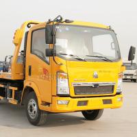 China Sinotruk HOWO New / Used 3 Tons 4x2 Wrecker Tow Road Block Removal Truck for sale