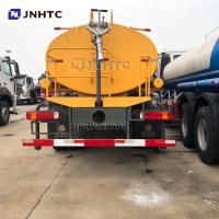 China HOWO 4X2 6 Wheels Waste Water Tank Truck Euro2 Euro4 12000 Liter 8cbm 12cbm for sale