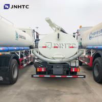 China SINO HOWO 4x2 6 Tyres Small Vacuum Sewage Suction Truck 3000L 5000L 6000L for sale