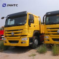 China 6X4 371HP Flatbed Heavy Cargo Truck With Sidewall for sale