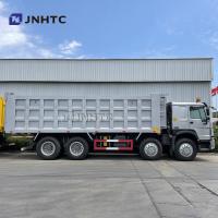 China HOWO 8x4 Euro2 371hp Tipper Dump Truck With 2 Alarm Lamp for sale