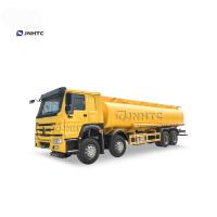 China HOWO 8x4 12 Wheels Fuel Oil Tanker Truck Refueling 30cbm 35cbm Euro2 Euro3 for sale