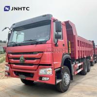 China Sinotruk HOWO 6x4 Mineral Mining Dump Truck Red Euro2 Mine 336hp 60ton for sale