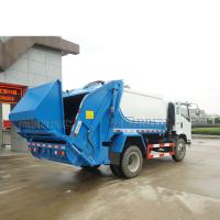China HOWO 4x2 Small 5m3 Garbage Compactor Truck for sale