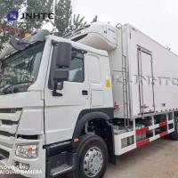 China HOWO 6x4 container delivery truck Freezer Refrigerator Refrigerated Vaccine 20 Ton for sale
