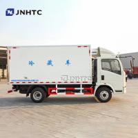 China Sinotruk HOWO 4X2 5t Light Duty Refrigerated Truck Right Hand Driving for sale