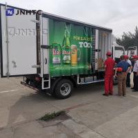 China HOWO Euro 2 5 Ton 4x2 Refrigerator Freezer Truck Fruits Vegetables Food Transport for sale