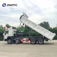 China SINOTRUK HOWO 8X4 371hp Removable cargo box Dump truck Flat Bed Tray Tipper for sale
