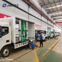 China Sinotruk HOWO 4x2 Refrigerator Freezer Truck Drinks Beverage Refrigerated Box Truck for sale