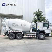 China HW76 Cabin Mercedes Cement Mixer Vehicle With Throttle Control for sale