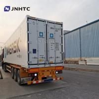 China 3 Axles 30tons 50tons Refrigerated Semi Trailer Vegetables Meat Drinks Transport for sale
