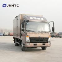 China SINOTRUK HOWO 6 Tons 116hp LHD Box Truck Van Cargo Truck for sale