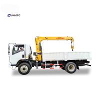 China Howo Light 2 tons 3 tons Small Dump Truck With Crane Left Right Hand Drive for sale