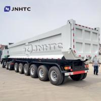 China SINOTRUK Three Four Axles Heavy Duty Semi Trailers 50T 40cbm Self Tipping Dump Truck for sale