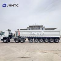 China SINOTRUK Three Four Axles Heavy Duty Semi Trailers 50T 40cbm Self Tipping Dump Truck for sale