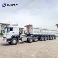 China SINOTRUK Three Four Axles Heavy Duty Semi Trailers 50T 40cbm Self Tipping Dump Truck for sale