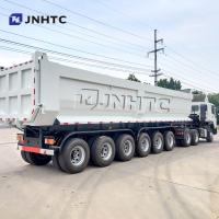 China SINOTRUK Three Four Axles Heavy Duty Semi Trailers 50T 40cbm Self Tipping Dump Truck for sale