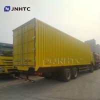 China Sinotruk HOWO Heavy Cargo Truck 6*4 Box Cargo Truck 10 Wheeler Lorry for sale