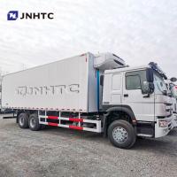 China Sinotruk Howo Refrigerator Shipping Containers 6x4 Refrigerated Truck 20 Ton for sale
