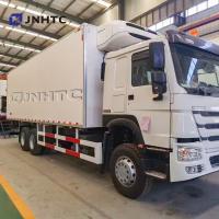 China Sinotruk Howo Refrigerator Shipping Containers 6x4 Refrigerated Truck 20 Ton for sale