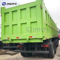 China HOWO 8x4 371hp 30 cubic 12 Wheels Self Loading Heavy Duty Dump Truck For Botswana for sale