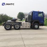 China Howo 371 420hp 6X4 Used Tractor Truck Head 400L Diesel Tank for sale
