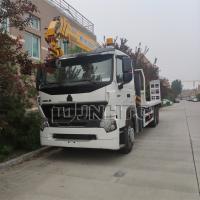 China Truck Mounted Crane Sinotruk A7 Heavy Duty HOWO 6x4 Truck Mounted Crane for sale