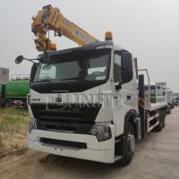 China Customized Heavy Duty Hydraulic Folding Boom Crane Mounted Truck for sale