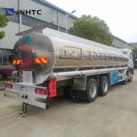 China Sinotruk Howo Euro2 8x4 15cbm Fuel Tank Truck Stainless Steel Aluminum Alloy 5083 for sale