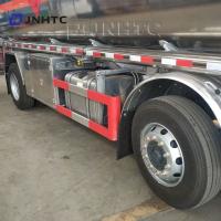China Sinotruk Howo Euro2 8x4 15cbm Fuel Tank Truck Stainless Steel Aluminum Alloy 5083 for sale
