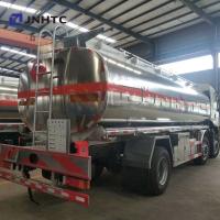 China Sinotruk Howo Euro2 8x4 15cbm Fuel Tank Truck Stainless Steel Aluminum Alloy 5083 for sale