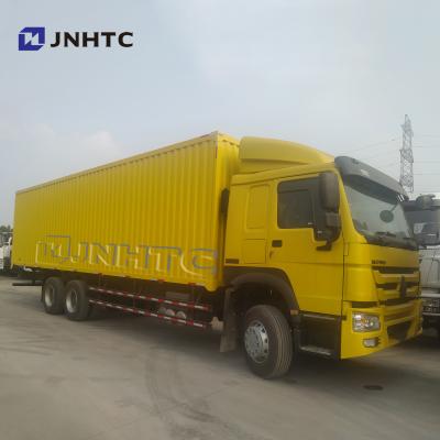 China Sinotruk HOWO EURO2 Cargo Van Truck 10 Wheels A7 Lorry Goods Transport Truck for sale