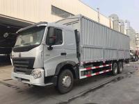 China SINOTRUK HOWO A7 6X4 Heavy Cargo Truck Euro II 10 Wheeler Wing Van for sale
