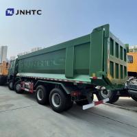 China HOWO 6X4 371HP Green 20 Cubic Tipper Truck With U Type Cargo Body for sale