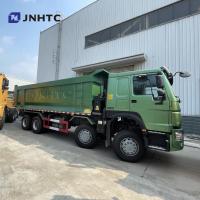 China HOWO 6X4 371HP Green 20 Cubic Tipper Truck With U Type Cargo Body for sale