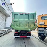 China HOWO 6X4 371HP Green 20 Cubic Tipper Truck With U Type Cargo Body for sale