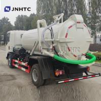 China Sinotruk HOWO 4X2 Sewage Suction Truck Euro 3 Rhd LHD 5000 Liters for sale