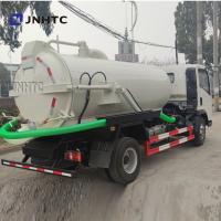 China Sinotruk HOWO 4X2 Sewage Suction Truck Euro 3 Rhd LHD 5000 Liters for sale