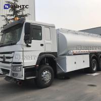 China HOWO 6x4 336hp Fuel Tanker Truck With 20cbm Tanker for sale