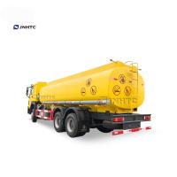 China Sino HOWO 6x4 371hp Fuel Tanker Truck With 20cbm Tanker for sale