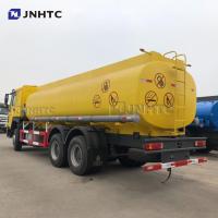 China Sino HOWO 6x4 371hp Fuel Tanker Truck With 20cbm Tanker for sale