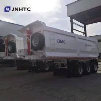 China 3 Axles Tractor Dump Semi Trailer Truck 40t Air Suspension for sale