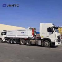 China 3 Axles Tractor Dump Semi Trailer Truck 40t Air Suspension for sale