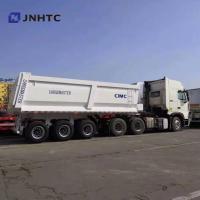 China 3 Axles Tractor Dump Semi Trailer Truck 40t Air Suspension for sale