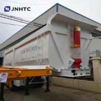 China 3 Axles Tractor Dump Semi Trailer Truck 40t Air Suspension for sale